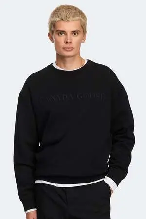 Canada Goose Rove Embroidered Sweatshirt - Black
