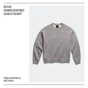 Canada Goose Rove Embroidered Sweatshirt - Stone Heather