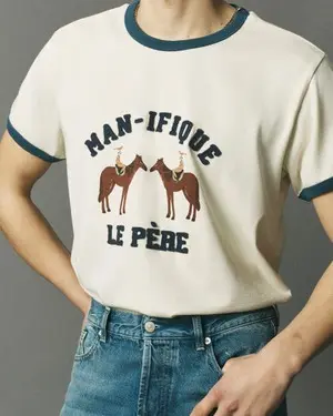 LE PERE Manifique Ringer Tee