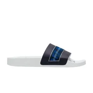 Off-White Industrial Slide Blue - White