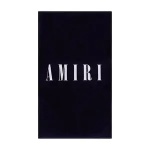 Amiri Small Logo Towel /white - Blue