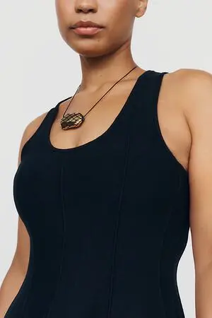 Maeve Corset Style Sweater Dress