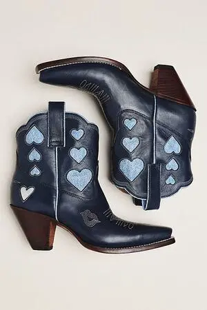 BESITA BOOTS Lady Luck Leather Ankle Boots