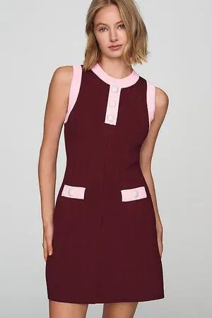 Endless Rose Knit Shift Dress - Pink Pattern