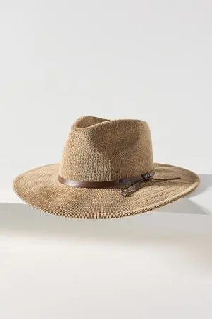 WYETH Hudson Flat-brim Rancher Tan