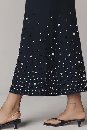 Endless Rose Pearl Knit Midi Dress