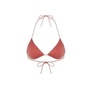 CHERINA BEACHWEAR LLC Ciara Top In Charleston Coral - Red