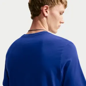 Nike Fc Barcelona Swoosh Soccer T-shirt - Blue
