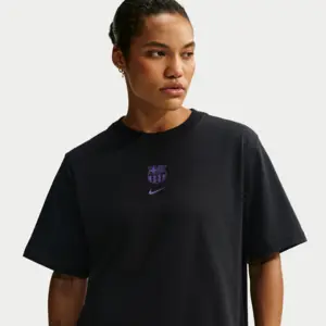 Nike Fc Barcelona Kobe Soccer T-shirt - Black