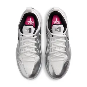 Nike A'two Basketball Shoes With Metallic Accents - White