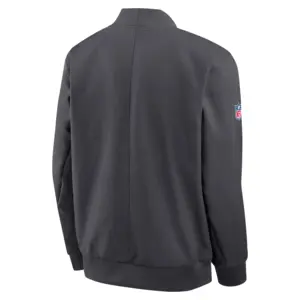 Nike Buffalo Bills Nfl Full-zip Bomber Jacket - Grey