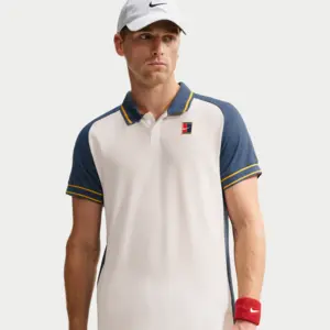 Nike Court Heritage Tennis Polo - Blue