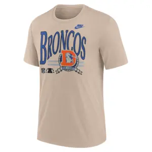 Nike Denver Broncos Rewind Nfl T-shirt - Brown