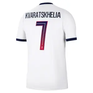 Nike Khvicha Kvaratskhelia Paris Saint-germain 2026/27 Stadium Away Dri-fit Soccer Jersey - White
