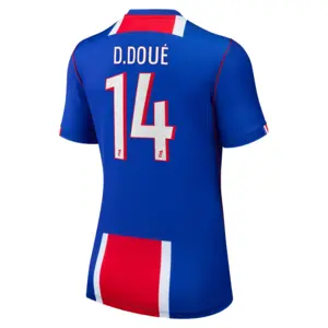 Nike Désiré Doué Paris Saint-germain 2026/27 Stadium Home Dri-fit Soccer Jersey - Blue