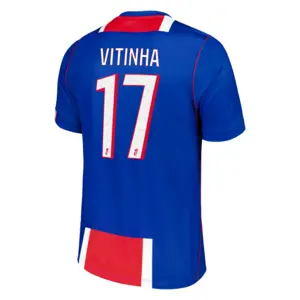 Nike Vitinha Paris Saint-germain 2026/27 Stadium Home Dri-fit Soccer Jersey - Blue