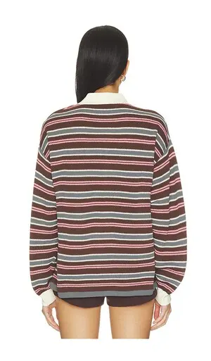 The Upside Wonder Knit Polo Top