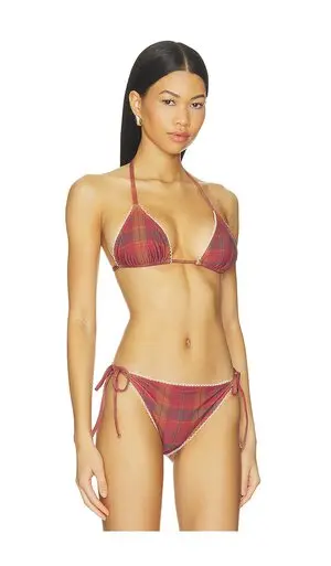 ODDLI Bikini Top In Red