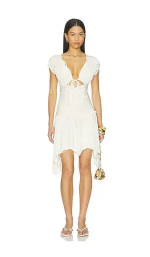 SIEDRES Penelope Dress In White