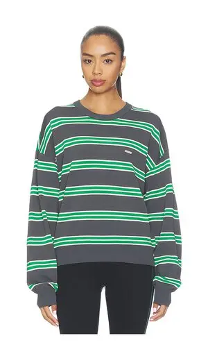P.E Nation Retreat Stripe Pullover Sweater