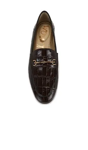 Sam Edelman Loraine Loafer In Chocolate