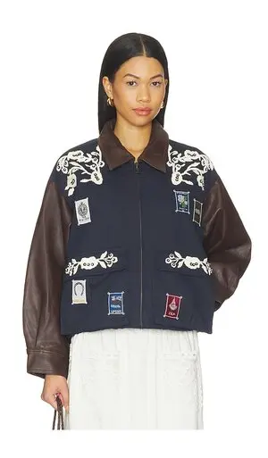 Sea Georgie Sportswear Embroided Jacket