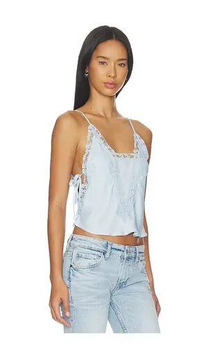 Free People Lace Trimmed Cami - Skyride