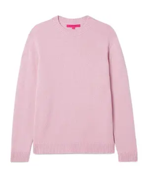 THE ELDER STATESMAN Solid-color Cashmere Sweater - Pink