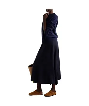 THE ELDER STATESMAN Soft Cashmere Maxi Dress