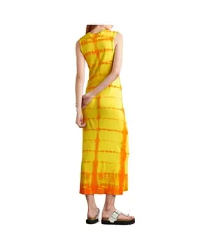 THE ELDER STATESMAN Tie-dye Midi Dress