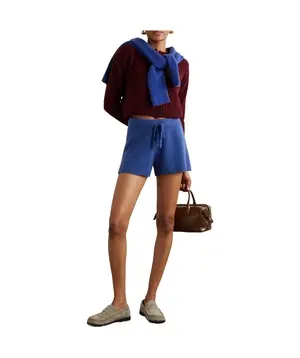 THE ELDER STATESMAN Solid Color Casual Shorts