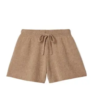 THE ELDER STATESMAN Solid Color Pure Cotton Shorts - No