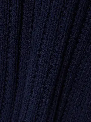 THE ELDER STATESMAN Hollow Knit Maxi Skirt