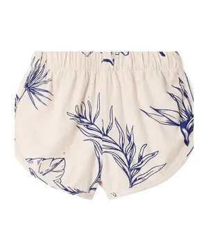 THE ELDER STATESMAN Printed Cotton-silk Blend Shorts - White
