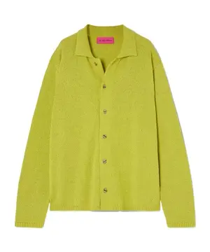 THE ELDER STATESMAN Cotton Cardigan - No