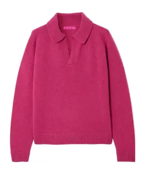 THE ELDER STATESMAN Soft Cashmere Sweater - Red
