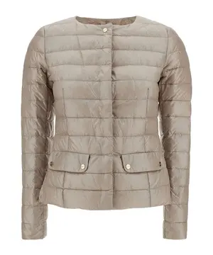 Herno Quilted Crewneck Padded Jacket