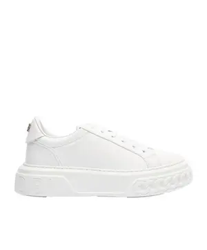 Casadei Off Road Leather Sneakers - White