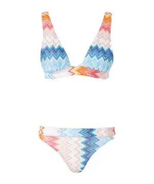 Missoni Zigzag Lamé Bikini Set - Multi-color