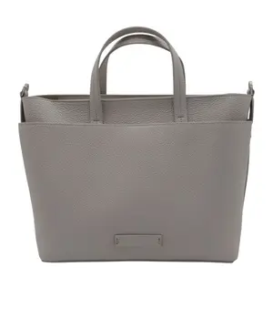 Fabiana Filippi Logo Patch Tote Bag - Gray
