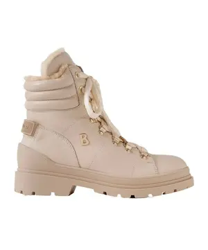 Bogner Shearling-lined Leather Ankle Boots - No