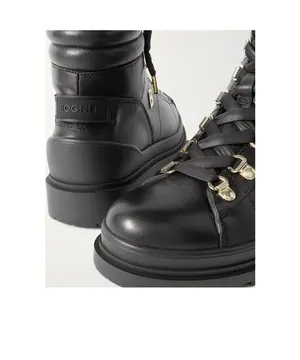 Bogner Shearling-lined Leather Ankle Boots