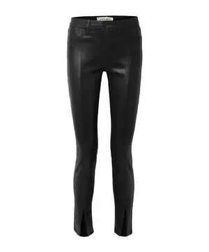 L'Agence Coated High-rise Skinny Jeans - No