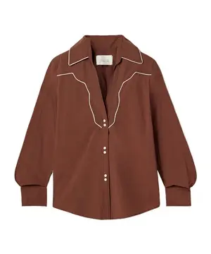 Johanna Ortiz Cotton-poplin Shirt - No