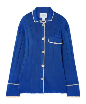 Calle Del Mar Ribbed Knit Shirt - No