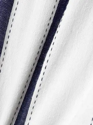 LEMLEM Striped Pure Cotton Trousers
