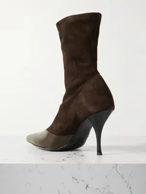 NEOUS Dark Brown Stretch Boots