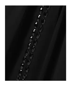 Johanna Ortiz Crystal-embellished Pleated Maxi Dress - No