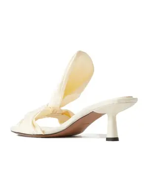 NEOUS Diana Bow-detailed Satin Sandals