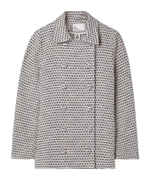 Lisa Marie Fernandez Vintage Style Three-quarter Sleeve Outerwear - Gray